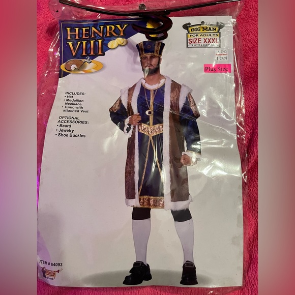 Other | Henry The 8th Costume For Men | Poshmark